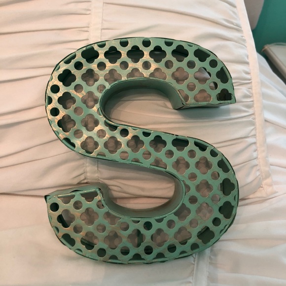 Other | Antique S Turquoise Letter | Poshmark